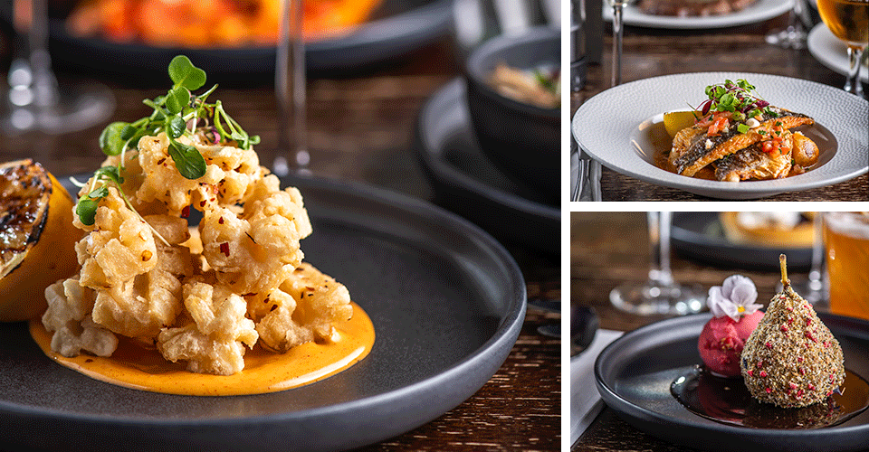 Dinner Menu & Prices | All Day Dining at The Cliff Poole