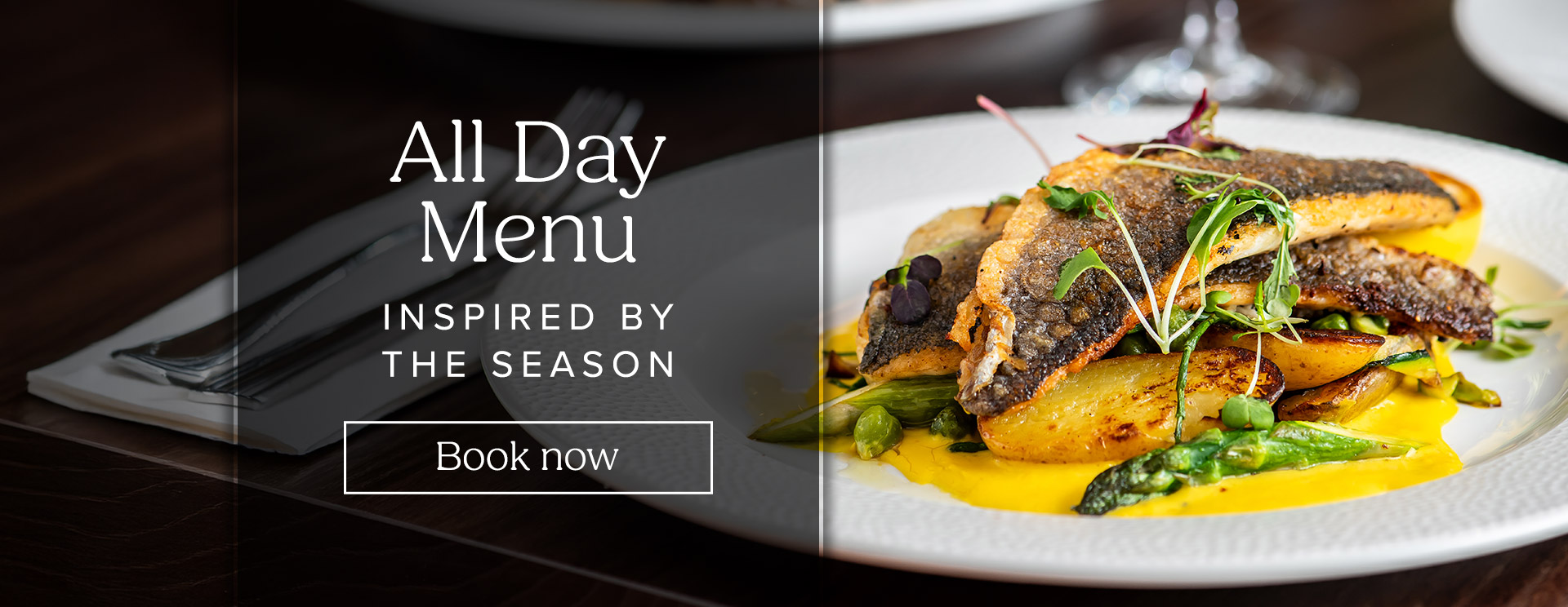 Dinner Menu & Prices | All Day Dining at The Cliff Poole